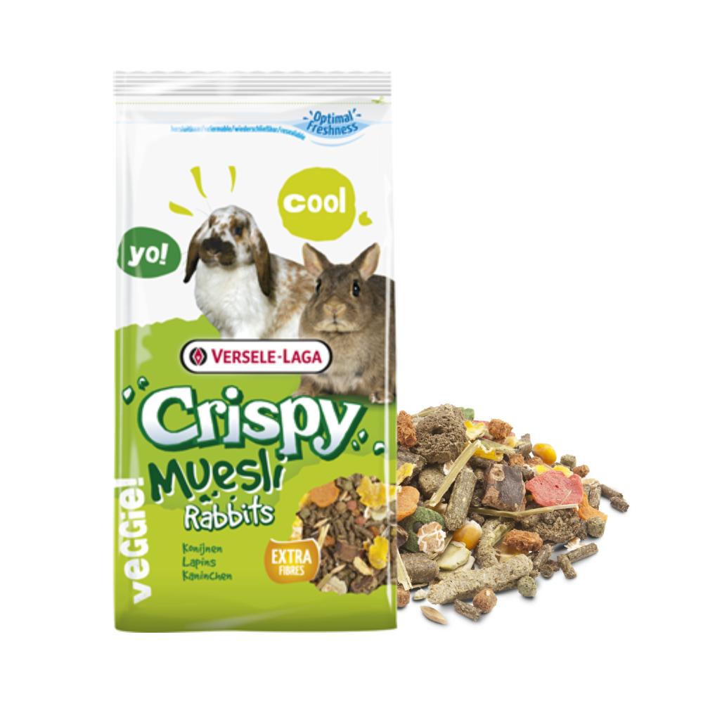 Alimento Para Conejo Crispy Muesli 400g – Tutto Pets Santiago